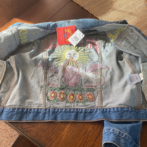 MOTHER | Jackets & Coats | Nwts Mother Good Luck Embroidered Denim ...